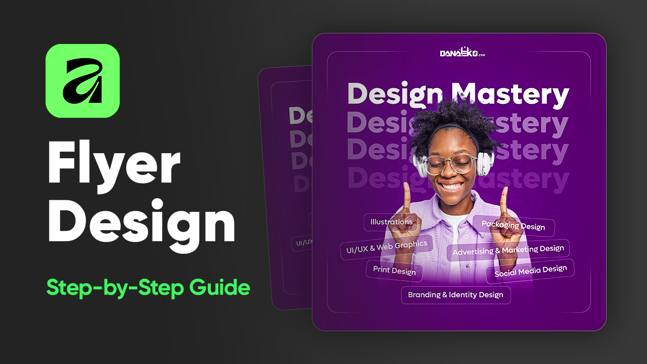 Design Your First Flyer in Affinity 3 – Beginner Friendly – Dan Aleko